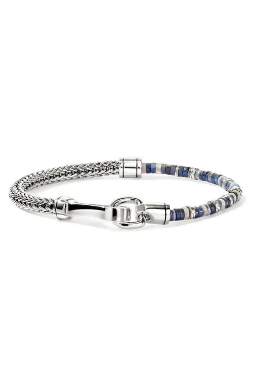 John Hardy Heishi & Chain Bracelet - Silver