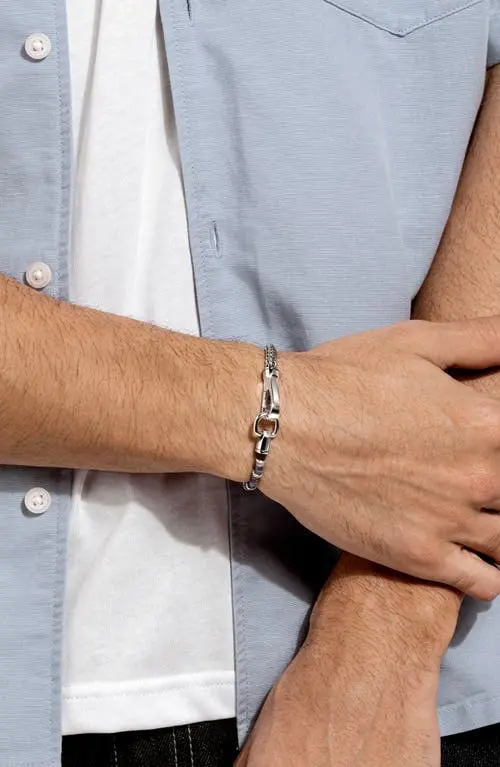 John Hardy Heishi & Chain Bracelet