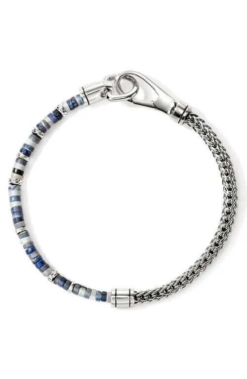 John Hardy Heishi & Chain Bracelet