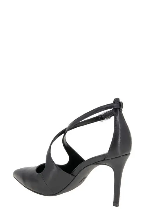 Bcbgmaxazria Ankle Strap D'orsay Pumps - Black