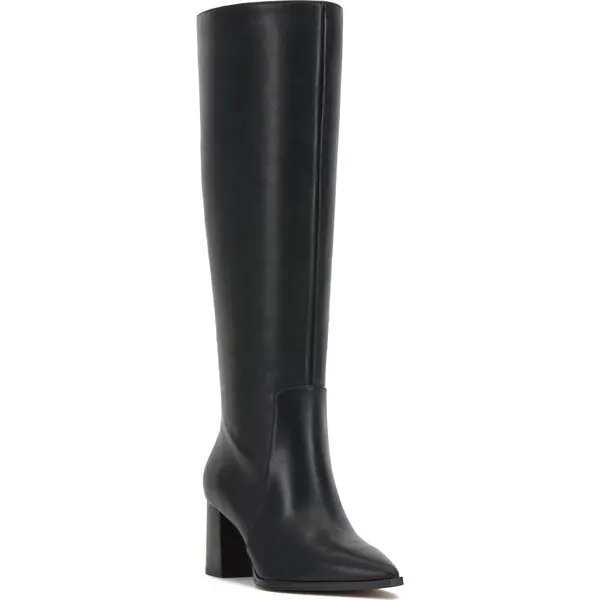Vince Camuto Lumina Pointed Toe Boots - Black
