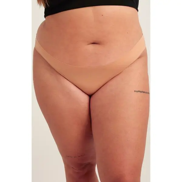 SAALT Seamless Bikini Bottom - Beige