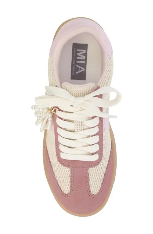 Mia Axel Sneaker - Off White/pink/white