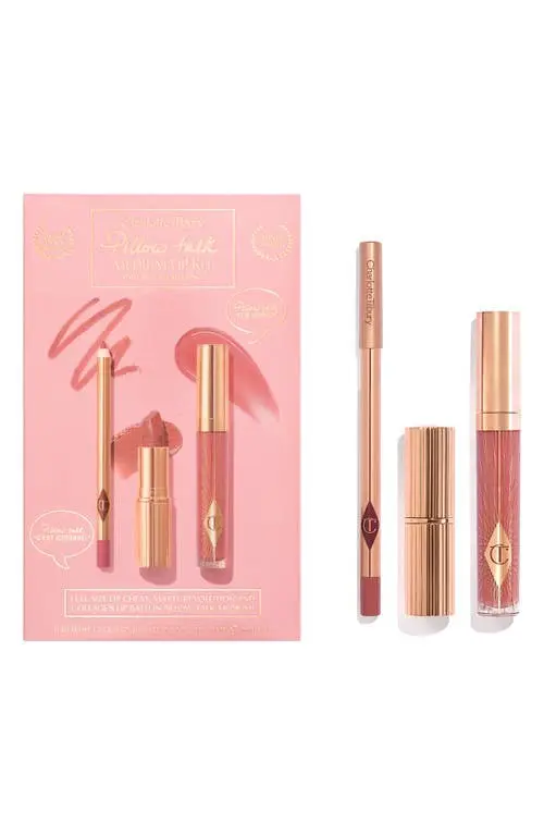 Charlotte Tilbury Original Lip Kit $95 Value - Pillow Talk Medium