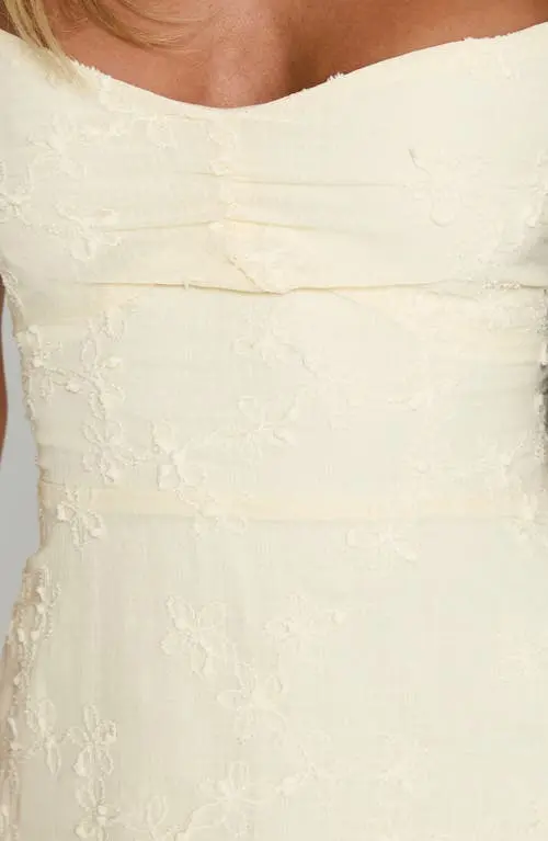 Princess Polly Landon Lace Trim Mini Dress