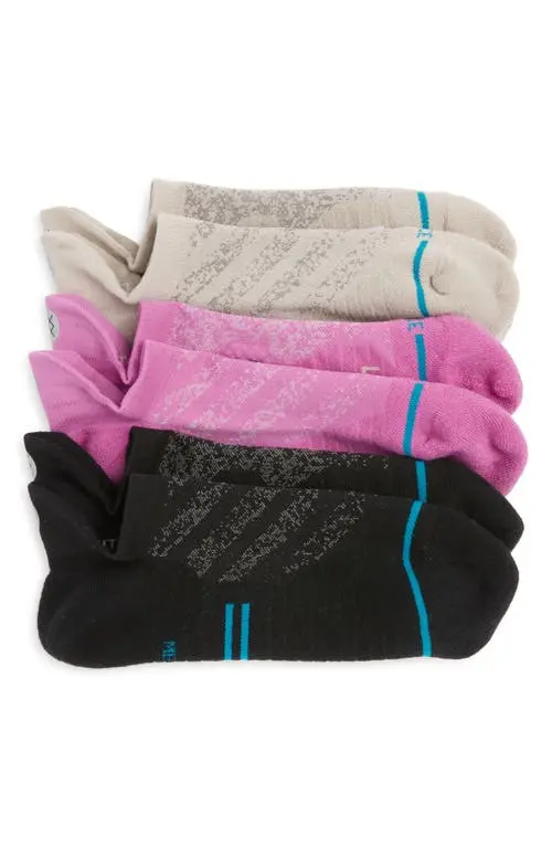 Stance Run Light Tab Ankle Socks 3 Pack - Multi