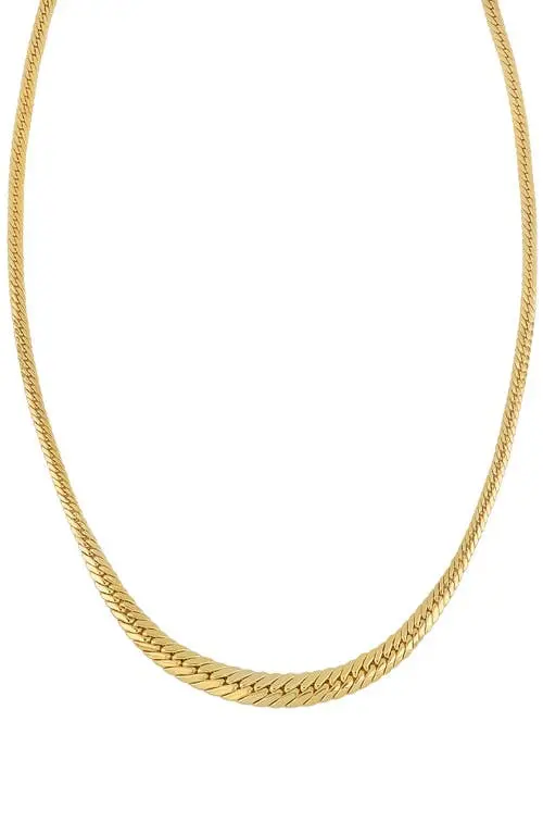 Bony Levy 14k Gold Chunky Herringbone Chain Necklace - 14k Yellow Gold