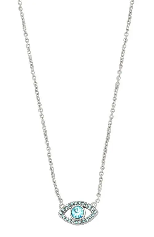Kurt Geiger Pavé Evil Eye Pendant - Blue