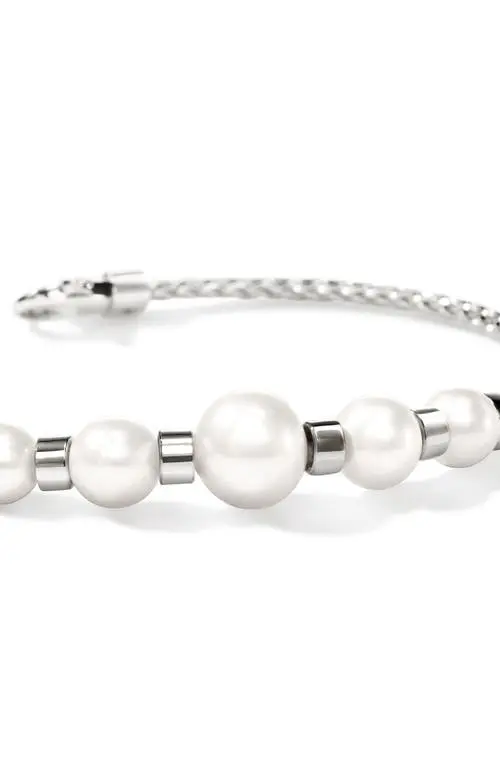 John Hardy Jh Essentials Pearl Station Bracelet