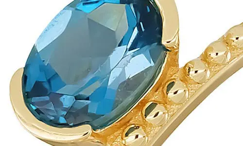 Bony Levy London Blue Topaz Band Ring