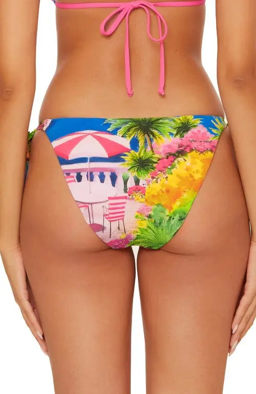 BECCA By Rebecca Virtue Positano Reversible Tie Side Bikini Bottom