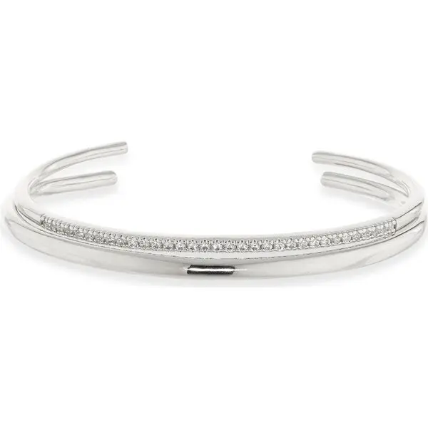 Nordstrom Set Of Cuff Bracelets - Sterling Silver Plated