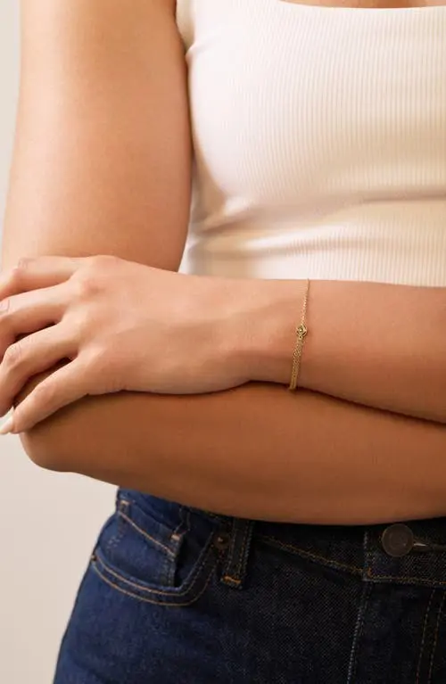 Bony Levy 14k Gold Multichain Bracelet