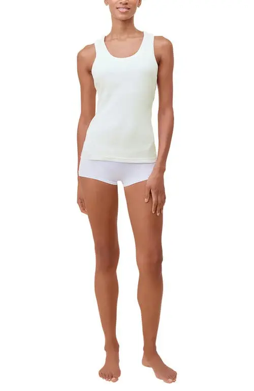 PAPINELLE Milla Stretch Cotton Rib Tank Top