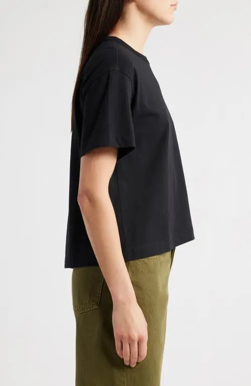 Madewell Back Pleat Classic T-shirt - Jet Black