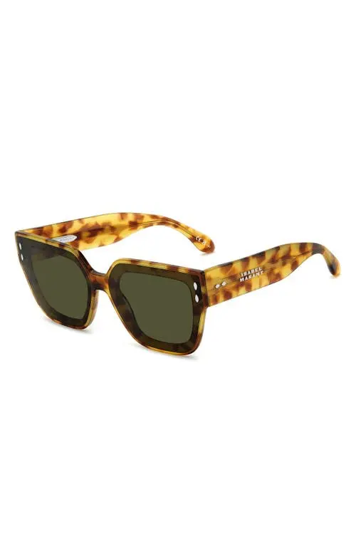 Isabel Marant 65mm Oversized Rectangular Sunglasses
