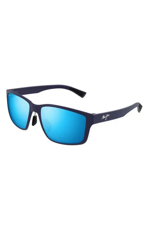 Maui Jim Walewaha Rectangular Sunglasses