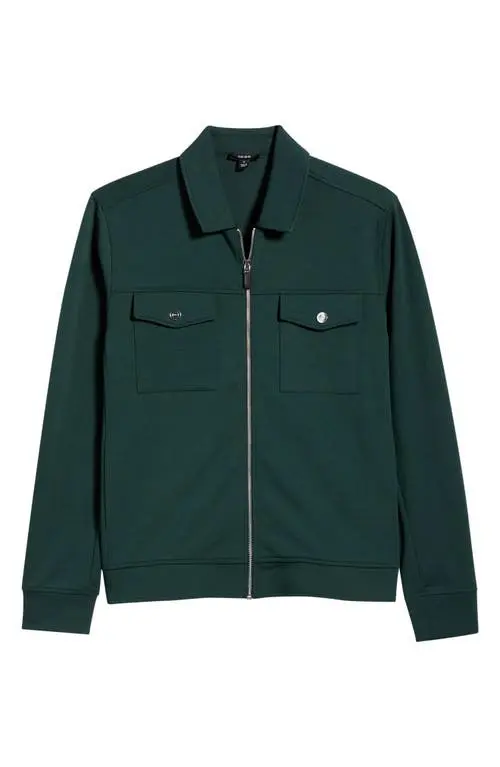 REISS Medina Jacket - Dark Sage Green