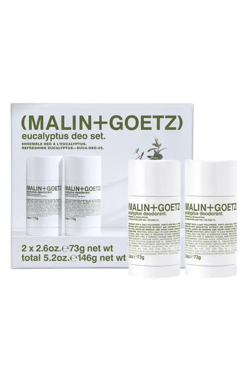 MALIN+GOETZ Eucalyptus Deodorant Duo $48 Value - No Color