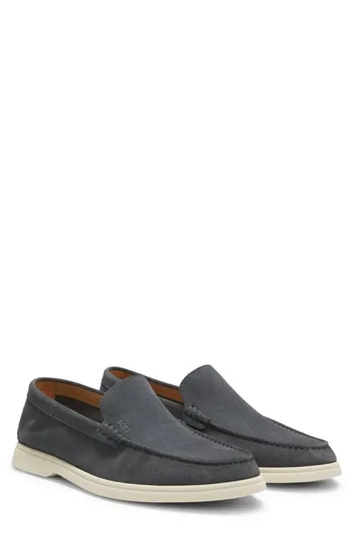 BOSS Sienne Moc Toe Loafer - Dark Grey