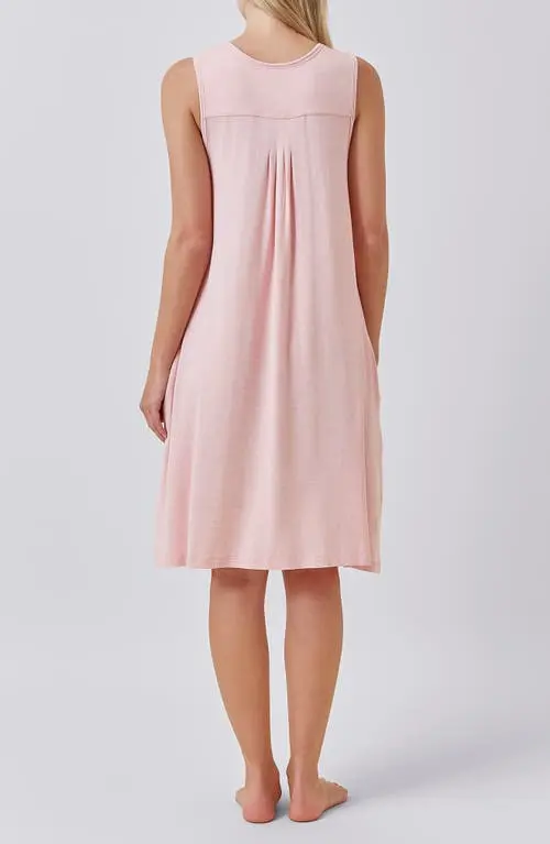 PAPINELLE Caty Soft Pleat Nightgown - Pink