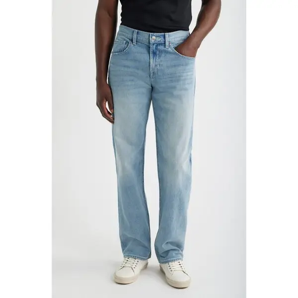 7 For All Mankind Austyn Relaxed Straight Leg Jeans - Crescent