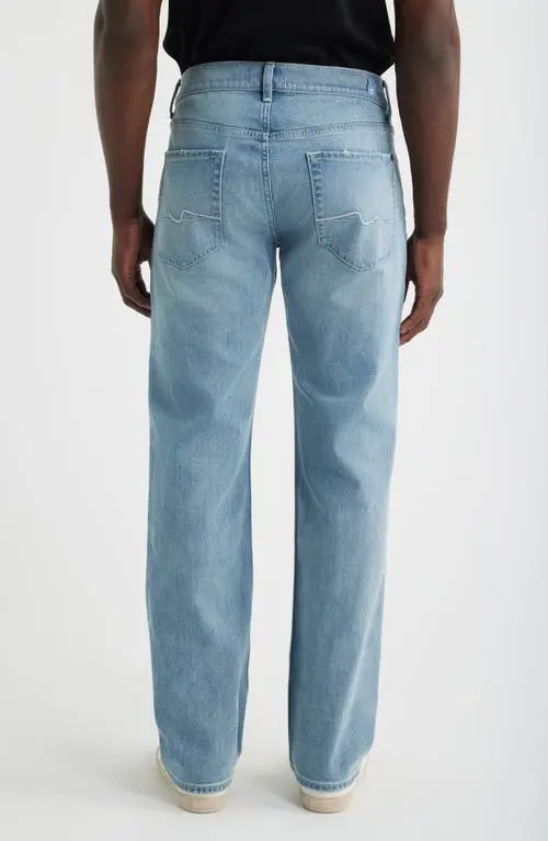 7 For All Mankind Austyn Relaxed Straight Leg Jeans - Crescent