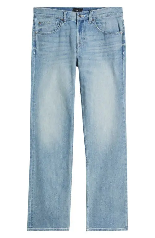 7 For All Mankind Austyn Relaxed Straight Leg Jeans - Crescent