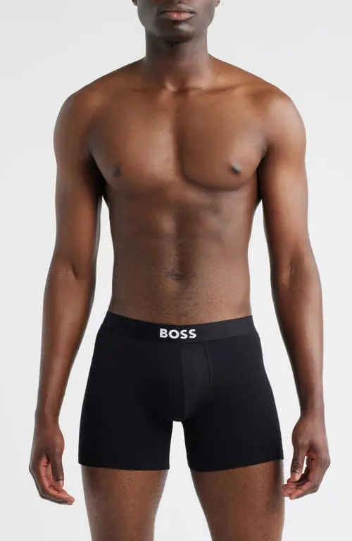 BOSS 3-pack One Boxer Briefs - Black/green/grey