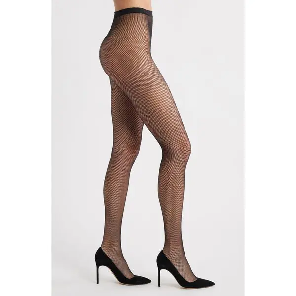 Nordstrom Fishnet Tights - Black