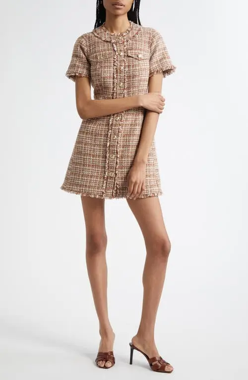 Cinq À Sept Larissa Tweed Minidress