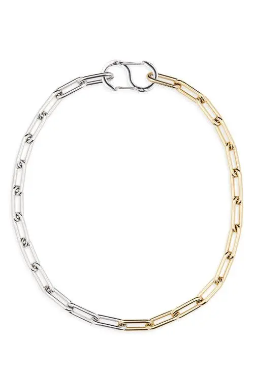 Jenny Bird Elli Mixed Metal Necklace - Two-tone