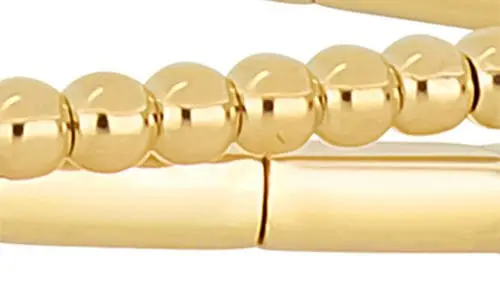 Bony Levy 14k Gold Crossover Bangle Bracelet