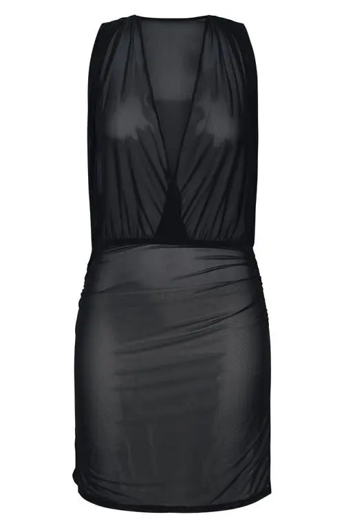 SUNSHINE 79 Maximal Sheer Mesh Cover-up Sundress
