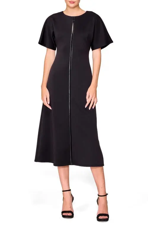 slim fit dress slacks Made to Order Crepe Fit & Flare Wedding Dress main image 1