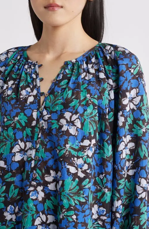 Rails Indi Floral Top - Meadowlark