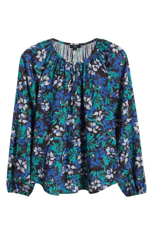 Rails Indi Floral Top - Meadowlark