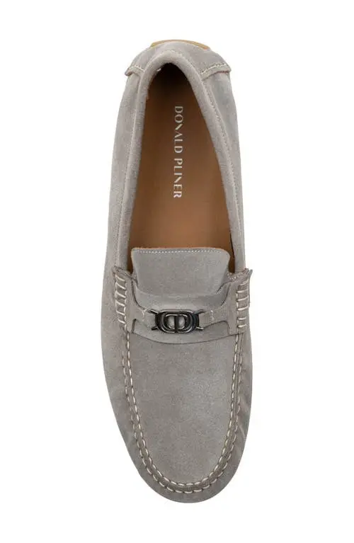 DONALD PLINER Bit Driving Loafer - Cloud Grey