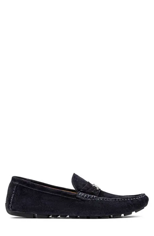 DONALD PLINER Bit Driving Loafer - Navy