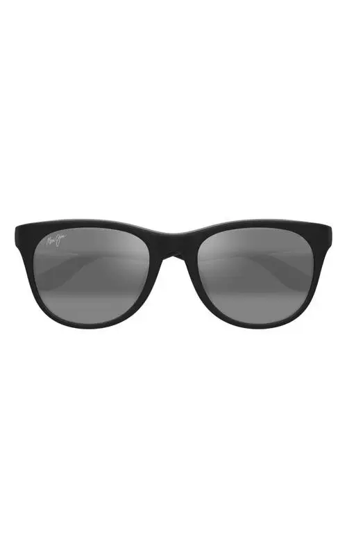 Maui Jim Koaniani Rectangular Sunglasses - Black