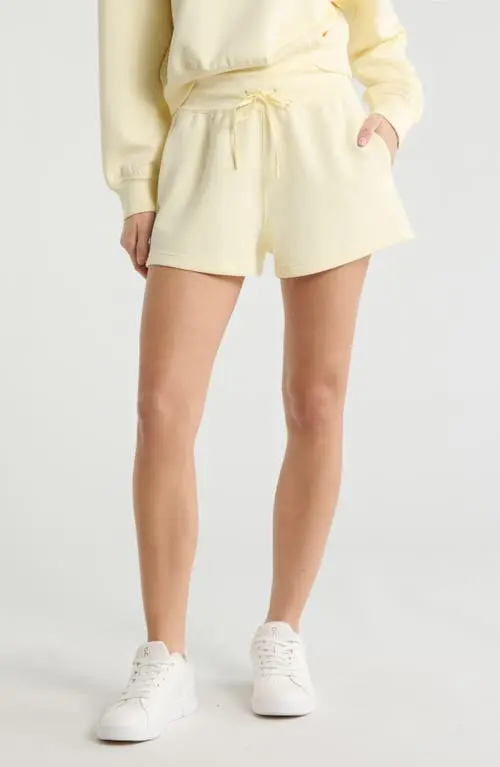 Travis Mathew Cloudscape Sweat Shorts - Pear Sorbet