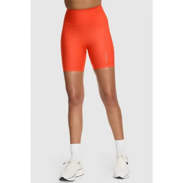 PELOTON Paceform Performance Pocket Run Short - Cherry Tomato