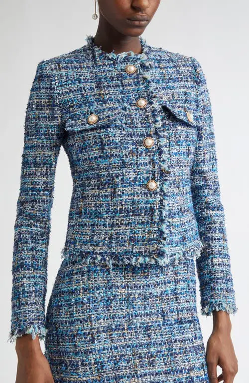 St. John Eyelash Tweed Jacket