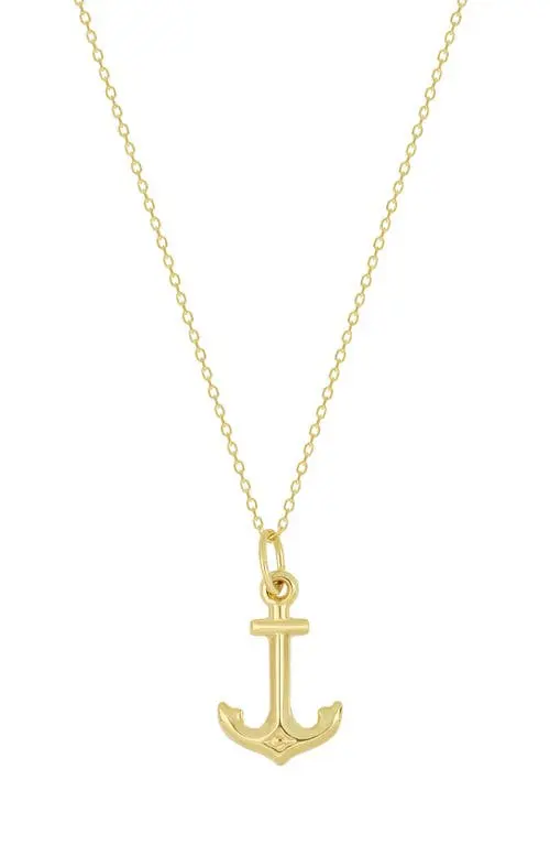 Bony Levy 14k Gold Anchor Pendant Necklace - 14ky