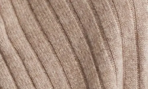 Nordstrom Rib Cashmere Travel Wrap - Tan Portabella