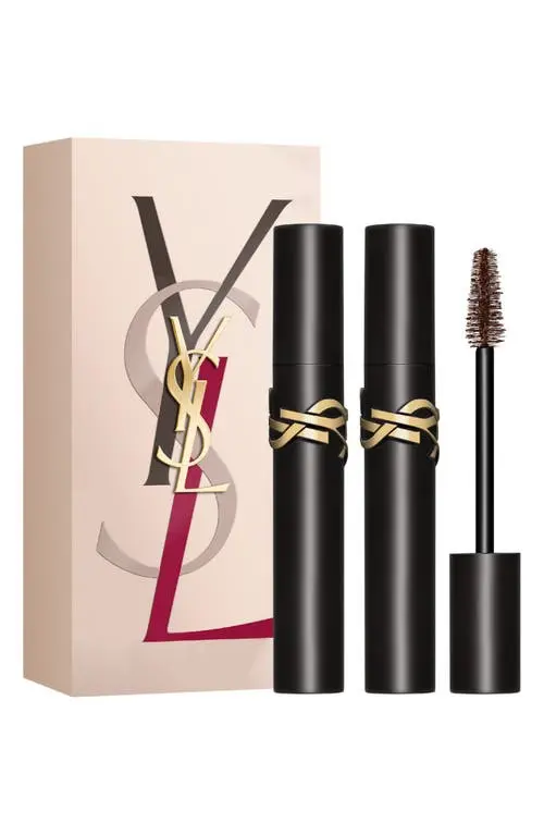 Saint Laurent Lash Clash Mascara Duobrown $66 Value - No Color