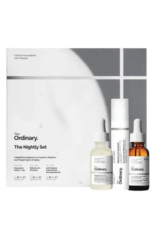 THE ORDINARY The Nightly Skin Care Set $35 Value - No Color