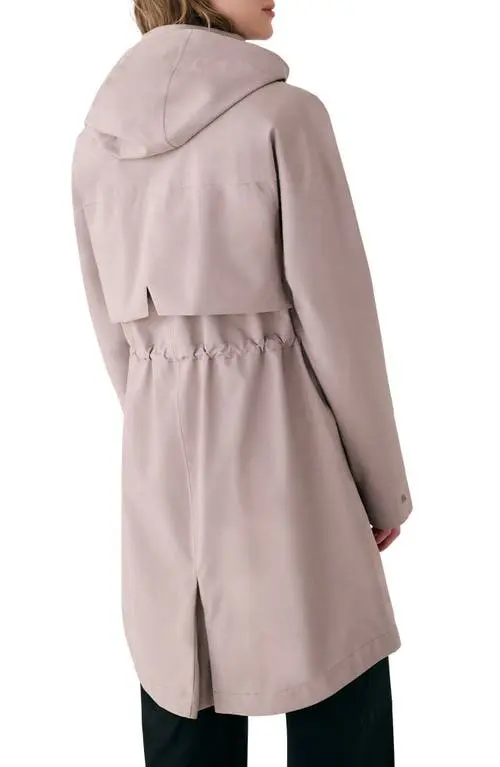 LOLE Piper 2.0 Hooded Water Repellent Raincoat - Pebble