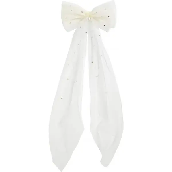 Brides & Hairpins Solene Tulle Bow - Ivory