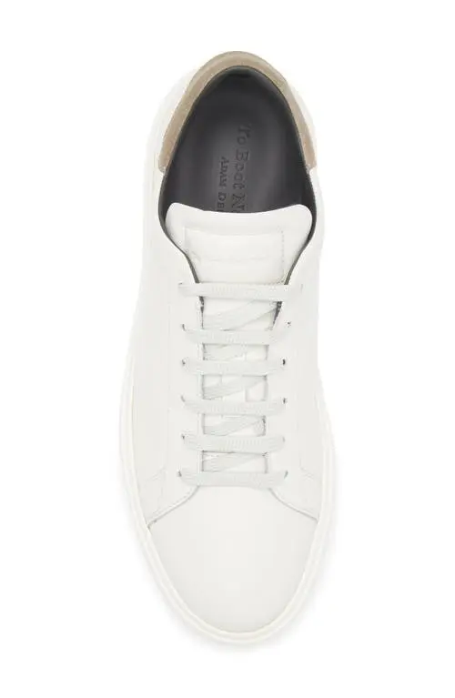To Boot New York Mathis Low Top Sneaker - White